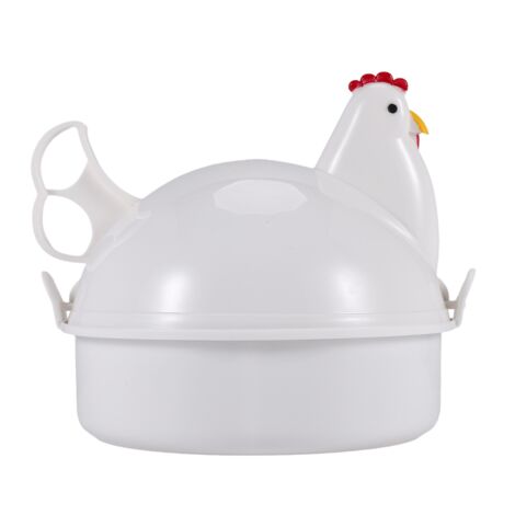 Chicken Shaped Microwave Eggs Boiler Cooker Kitchen Appliances