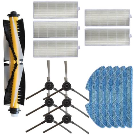 For RV-R500 Vacuum Motor Fan Replacement Kit Cleaner Robot Side Brushes ...