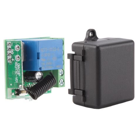DC 12V 1CH 433MHz Universal Wireless Remote Control Switch Relay ...