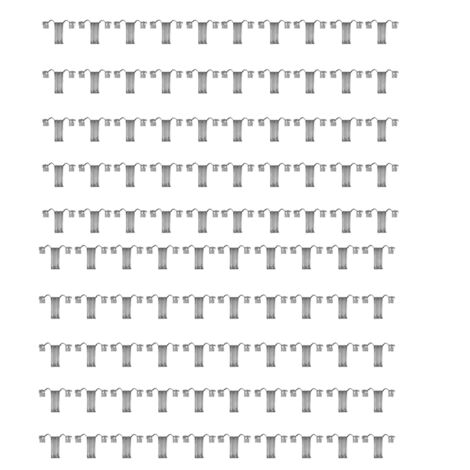 100PCS 30Mm Solar Panel Photovoltaic Water Guide Clip Deflector