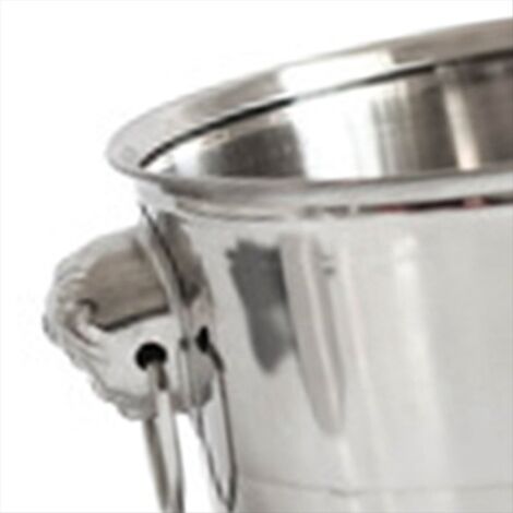 Stainless Steel Ice Punch Bucket Wine Beer Cooler Champagne Portable ...