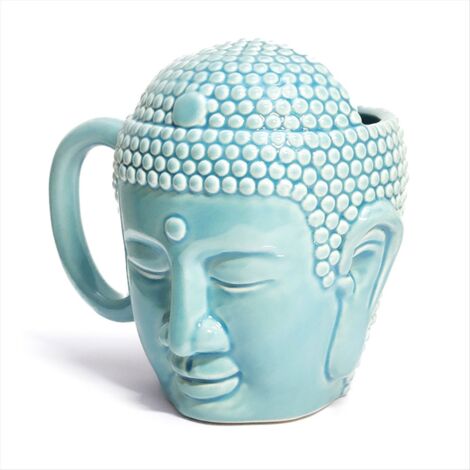 Coffee Cup Tathagata Buddha Shape Buddha'S Head Ceramic