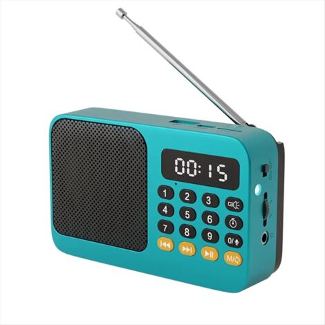 FM Radio Portable Small Emergency Recargable Ham Bluetooth Sound Box ...
