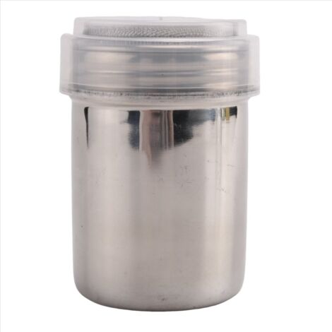 Silver stainless steel mesh tube type dusters dusting salt shaker spice jar
