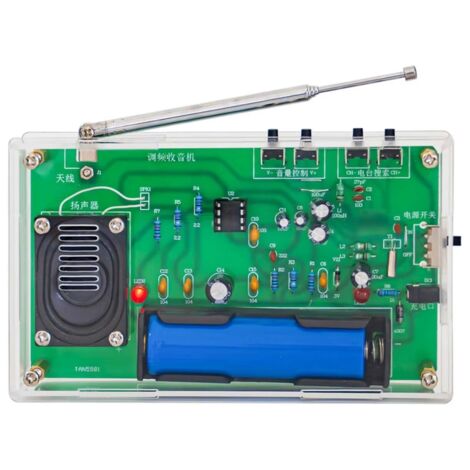 DIY FM Radio Kit Electronic Production Students Welding Practice ...