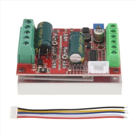 DC 6-60V 400W BLDC Three Phase Brushless Motor Controller PWM Hall ...