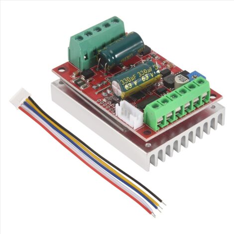 DC 6-60V 400W BLDC Three Phase Brushless Motor Controller PWM Hall ...
