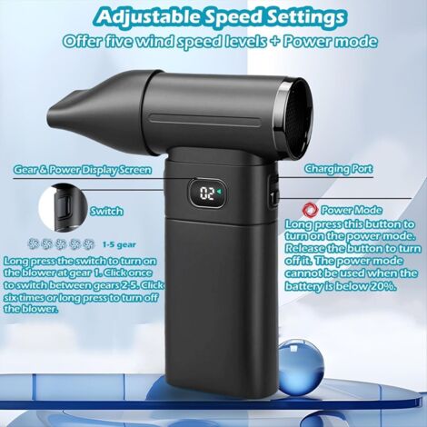 Paint Pouring Supplies, Cordless Acrylic Blower, Mini Dryer for Fluid ...