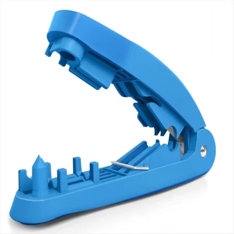 4-in-1 RJ45 Network Cable Tool with Cutting,Stripping,Untangling, and ...