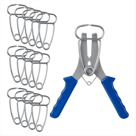 Miter Spring Clamps Kit 13 with Loaded Pliers for Woodworking Picture ...