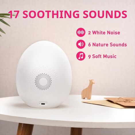 Kids Clock, Grow Clock with , Sound Machine, Nap Timer, Sleep Training ...