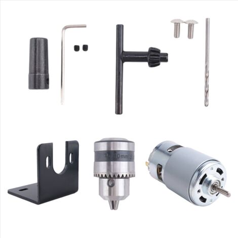 775 Motor 10000Rpm DC 12V Lathe with Mini Hand Drill Chuck and Milling ...