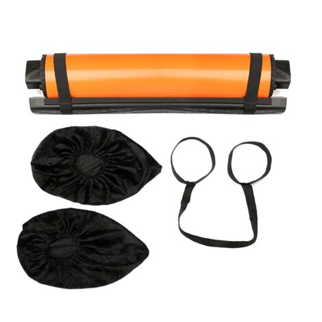 Yoga Sliding Mat Sports Fitness Plate Core Exercise black 140cm