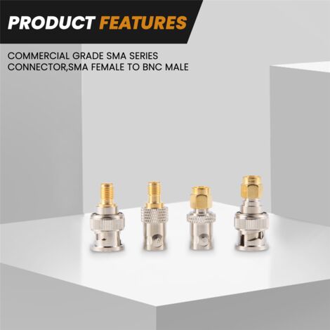 4 Stücke Bnc Zu Sma Typ Männlich Weiblich Rf Stecker Adapter Test ...