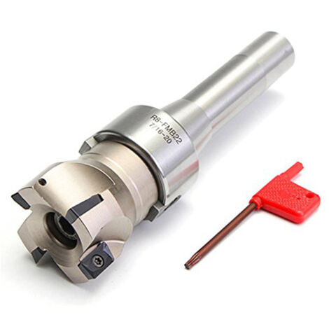 R8 Fmb22 Arbor 400R 50 Mm PlanfräSer Shell Cutter + 4X Apmt1604 ...