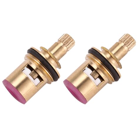 2 Pc 1/2 20 Zähne Keramik Tap Disc Vierteldrehventil Heiß Kalt