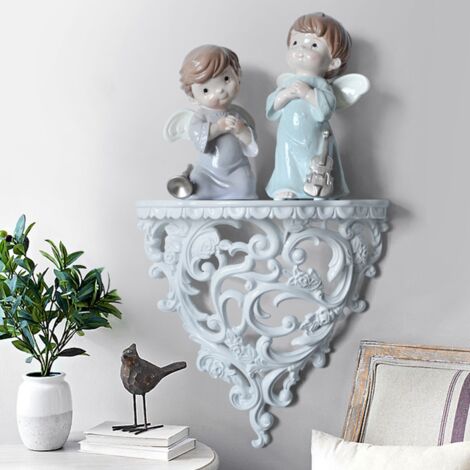 Dekorative Regale im Barock Stil für Wohnen Blumen Wand Behang Lager ...