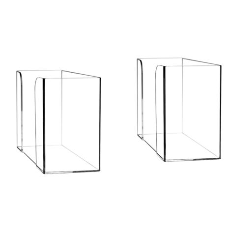 2 STÜCKE Aufsatz-Papierhandtuchspender, Transparenter GäStehandtuch ...