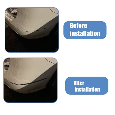 2468850921 2468851021 Zierleiste StoßStange Hinten Links oder Rechts ...