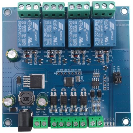 Modbus Rtu 4 Kanal Relais Moduleingang 485 Ttl Uart Communication 4 ...