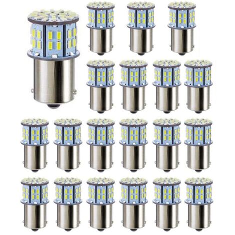 20 X LED-GlüHbirnen für Superhelle 3014 50-SMD--1156-1141-1003-BA15S ...