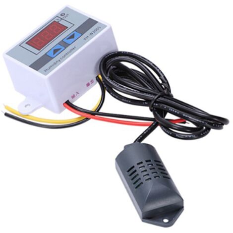 XH-W3005 AC 110-220V 10A Digitaler Feuchtigkeit Regler 0-99%RH mit Sensor