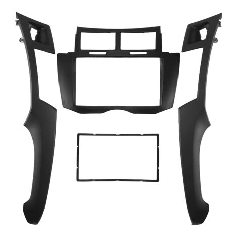 Car Radio Fascia Trim Kit, 2 Din Dash Panel DVD-Rahmen Install Kit für ...