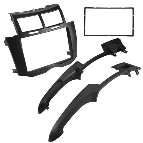 Car Radio Fascia Trim Kit, 2 Din Dash Panel DVD-Rahmen Install Kit für ...