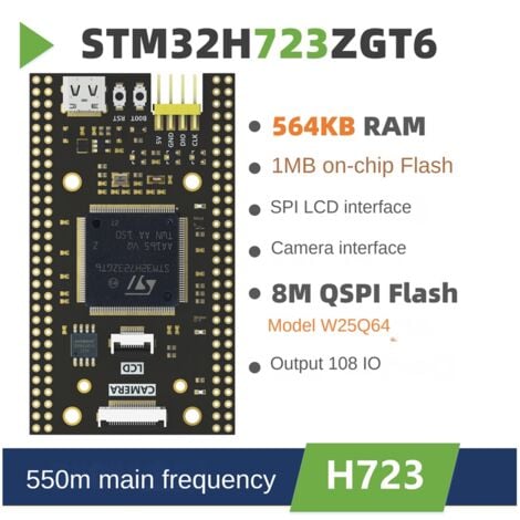 STM32H723ZGT6 Core Board Chip STM32 STM32H723 STM32H H723ZG System Learning Development Demo