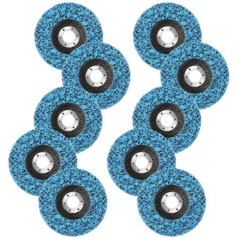 10X Strip Discs Striping Wheel für Winkelschleifer 4 X 5/8 , Paint Rust ...