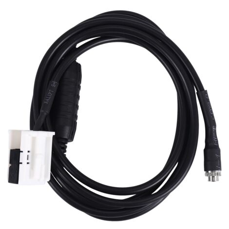 Auto AUX Audio Kabel Anschluss mit Widerstand 1,5M 12 Pin für E60 E61 E63 E64 E65 E66 E81 E82 ...