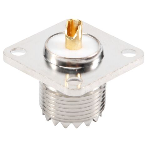 (R) UHF SO-239 Weiblicher Stecker Quadratisches Brett Tafel Koaxialer ...