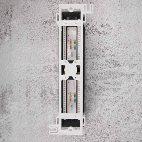 Netzwerk-Tool-Kit 12 Port Cat6 Patch Panel Rj45 Networking ...