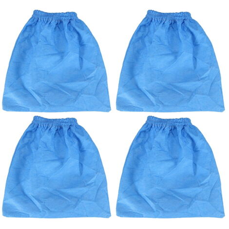 4er-Pack Textilfilterbeutel, Zubehör für Staubsaugerteile MV1 WD1 WD2 WD3