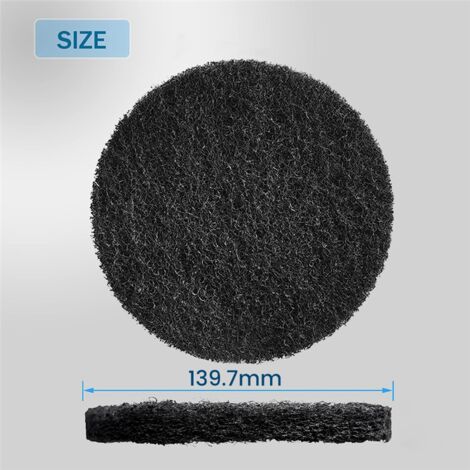 12er-Pack absorbierende Filter für Mülleimer, Aktivkohle-Reinigungs ...