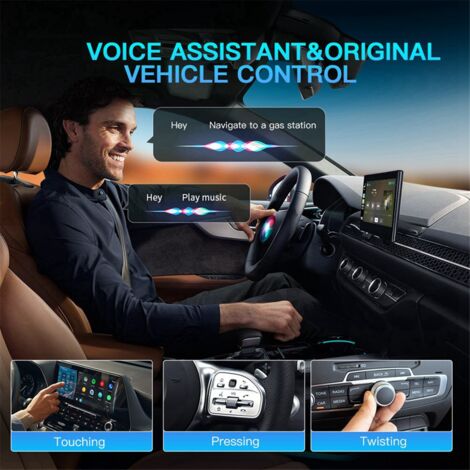 Plug-and-Play-Carbit-Link zur drahtlosen CarPlay-Android-AUTO-Box ...