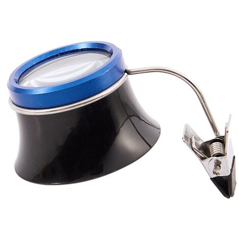 5X Clip-On Eye Lupe Brillenlupe Lupe Linse für Reparaturarbeiten
