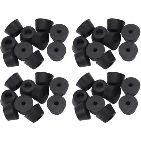 40 Stk 25 x 15 mm Kegelform Einbauleuchte Fuesse Gummipuffer Material ...