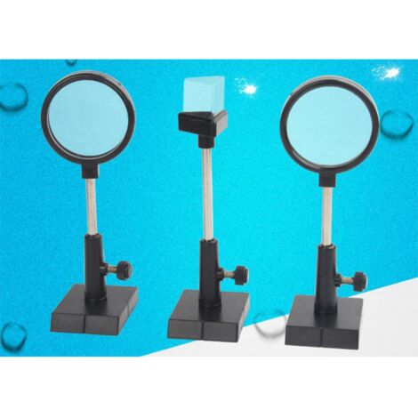 2X Experimentelles Set für Physikalische Optik Konvex Linse Konkav ...