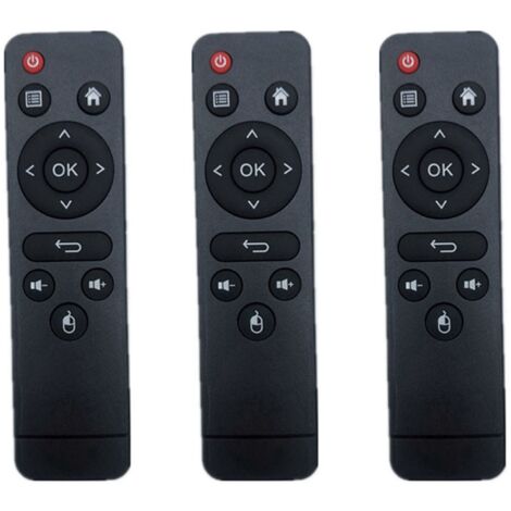 3X Fernbedienung für 331/ Max X3 / MINI V8/ MAX H616 Smart TV Box ...
