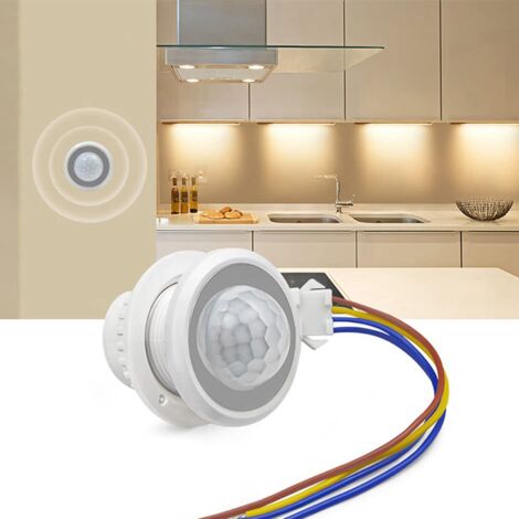 3X Mini-Bewegungssensor Lichtschalter 110-220V PIR-Sensor Intelligente ...
