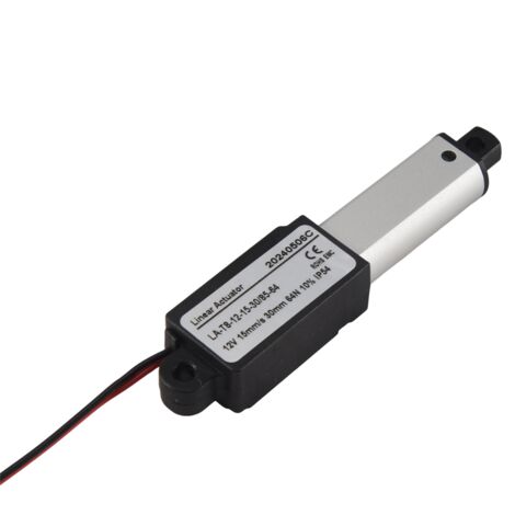 Elektrischer Mini-Linearantrieb - 1,2 Zoll Hub, 64 N/14,4 lb ...