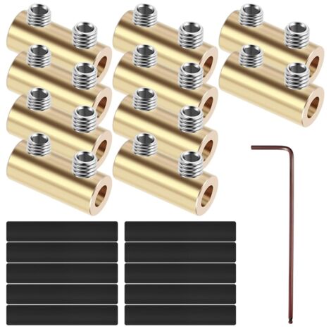 10Pcs Draht Stecker Mutter Kit 80A Kupfer Spleißen Verdrahtung ...