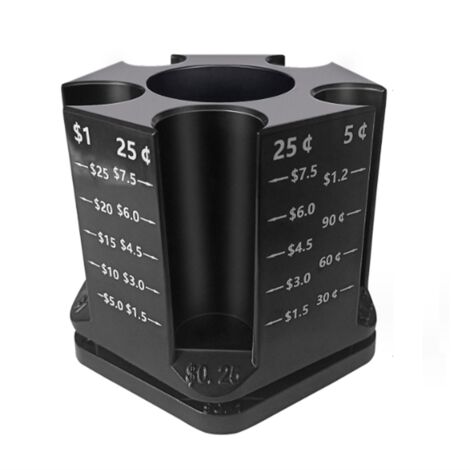 Münzzähler-Sortierer, 2-in-1-Schreibtisch-Organizer, 360° drehbarer ...