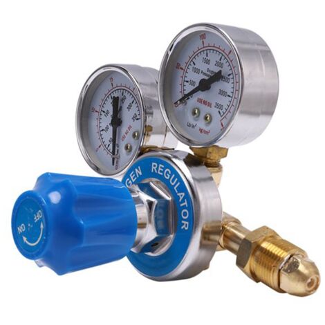 Sauerstoff-Gasflaschenregler O2-Reduzierungsdruck-Inhalator Doppel ...