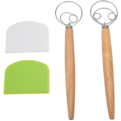 DäNischer Teig Schneebesen Hand Mixer, 2 StüCk Rostfreier Stahl Mischer ...