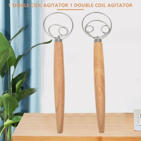 DäNischer Teig Schneebesen Hand Mixer, 2 StüCk Rostfreier Stahl Mischer ...