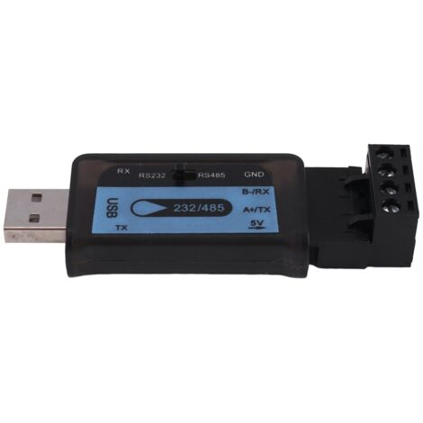 CH340 USB zu RS232 RS485 Serial Signal Switch Converter Adapter