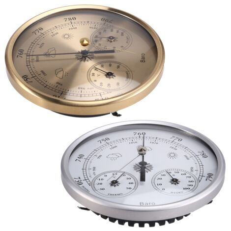 STÜCKE Wander Cloudly Barometer mit Thermometer-Hygrometer, 3-in-1 ...