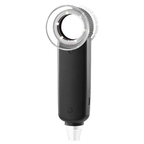 30X USB Aufladbare Lupe Hand-Gehalten UV Licht Banknoten Inspektion